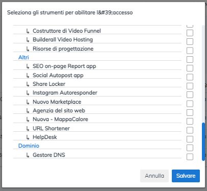 Come iniziare con VA Access – Builderall Knowledgebase.